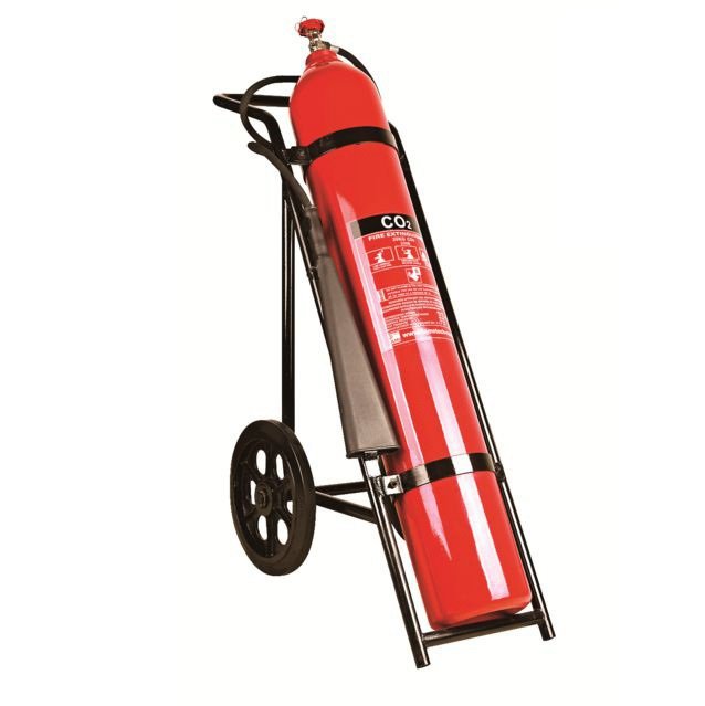 CO₂ Carbon Dioxide Fire Extinguisher Trolley – 25kg & 50kg - FireX ...